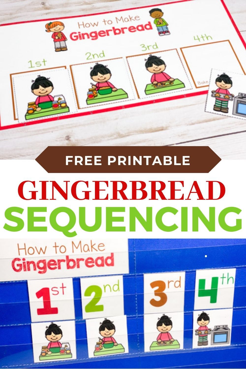 Free Printable Gingerbread Sequencing Activities