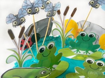 Free Printable Frog Pond Pretend Play Set - Life Over C's