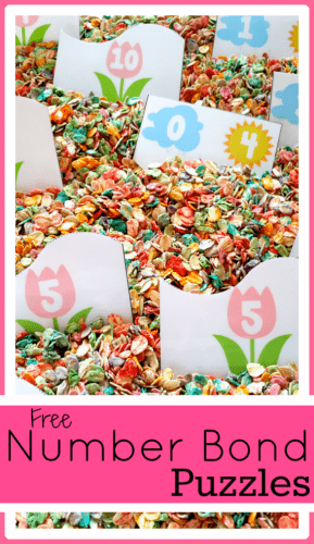Free Printable Flower Number Bond Puzzles - Life Over C's