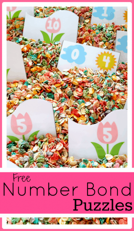 Free Printable Flower Number Bond Puzzles - Life Over C's