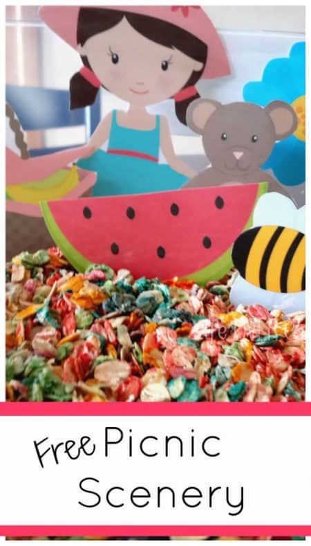Free Printable Picnic Pretend Play Set - Life Over C's