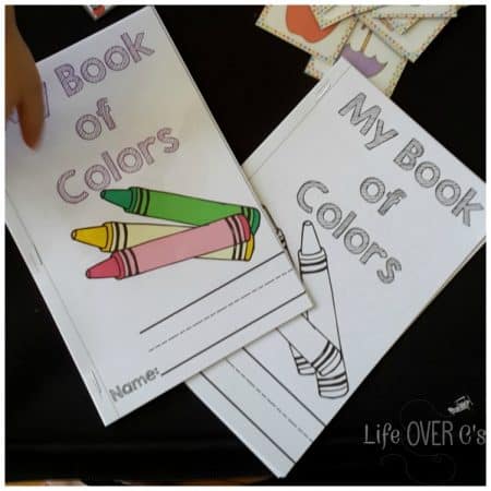 Free Printable Color Recognition Activity Pack