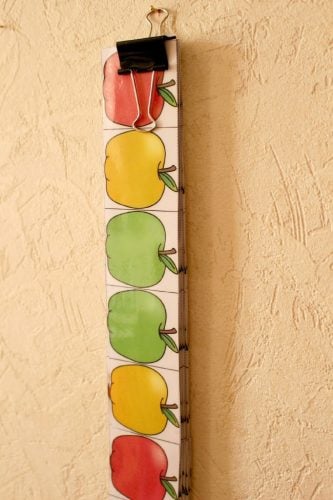 Free Printable Apple Pattern Strips: Complex Patterns