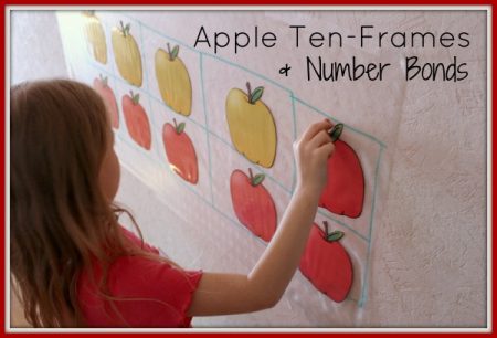Free Printable Interactive Apple Ten Frame Activity