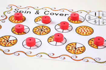 Free Printable Pizza Fraction Activity Pack