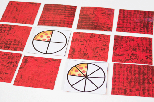 Free Printable Pizza Fraction Activity Pack