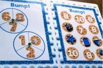 Free Printable Cookie Bump! Game for Addition