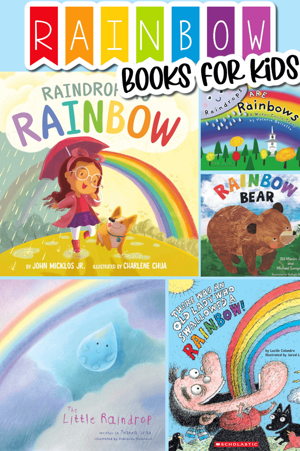 25 Fascinating Children's Books About Rainbows 🌈
