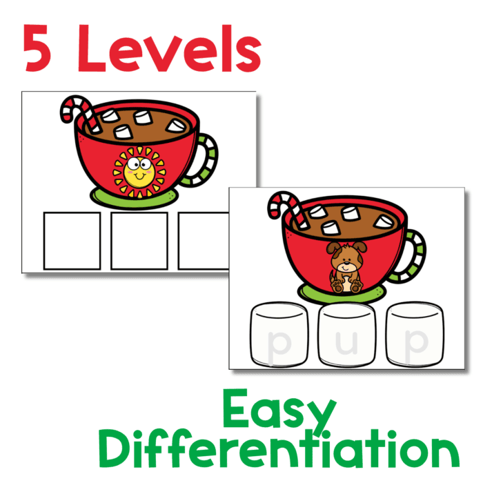 Fun & Hands-On CVC Word Marshmallow Mats - Life Over C's