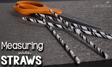 Measuring with Straws: Easy DIY Learning Activity