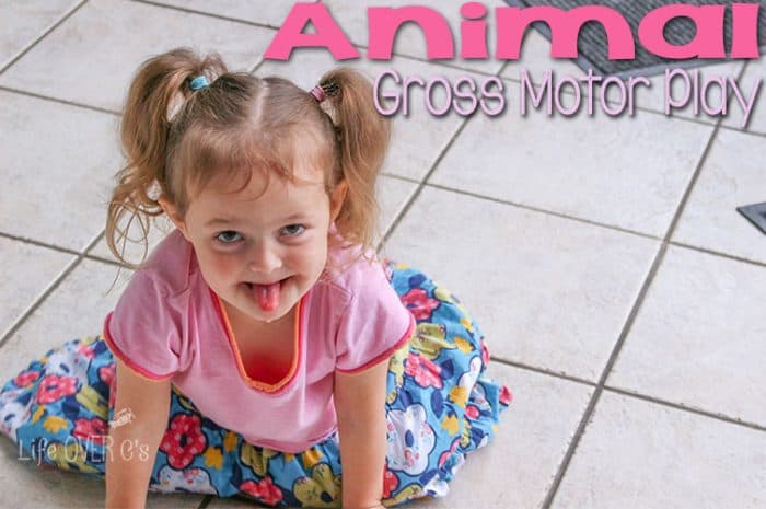 Easy Animal Gross Motor Activity for Preschoolers