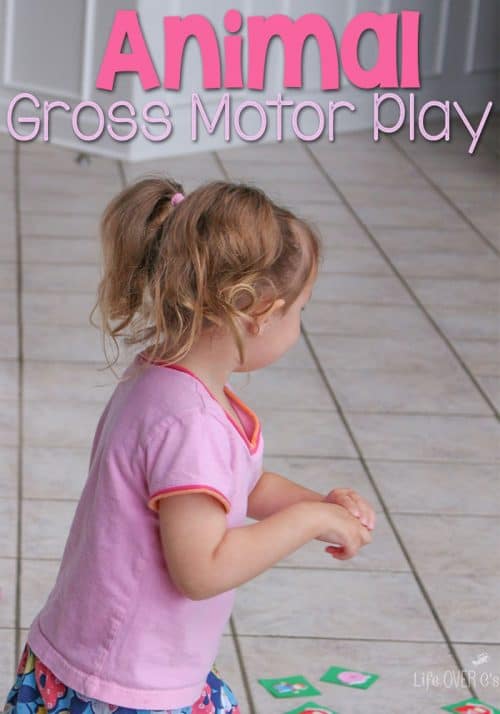 Easy Animal Gross Motor Activity for Preschoolers