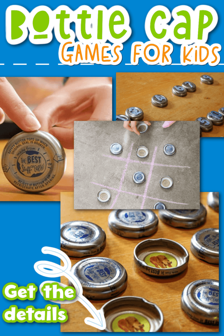 5 Exciting Bottle Cap Games for Kids {Upcycle}