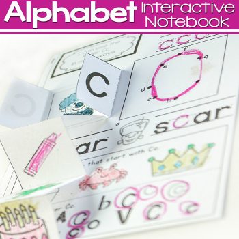 Printable Alphabet Interactive Notebook - Life Over C's