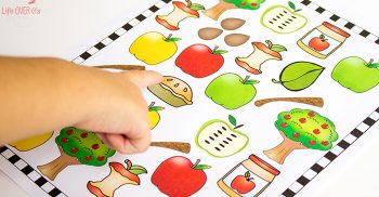 Free Printable Apple Orchard I Spy & Scavenger Hunt