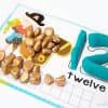 Free Printable Pirate Play Dough Mats for Numbers 1-10