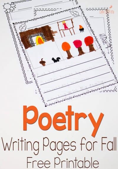 Free Printable Poetry Pages for Fall - Life Over C's
