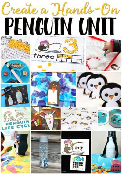 Free Penguin Theme Printables & Activities for Learning