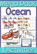 Ocean Interactive Math & Sensory Mega Pack for Pre-K