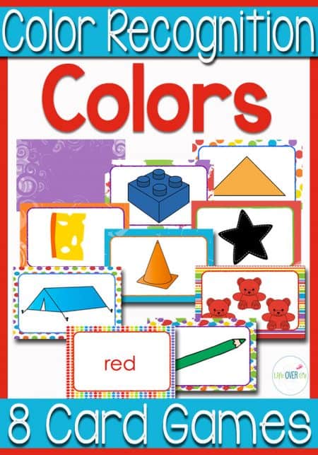 Color Recognition Math & Literacy Pack: 15 Activities!