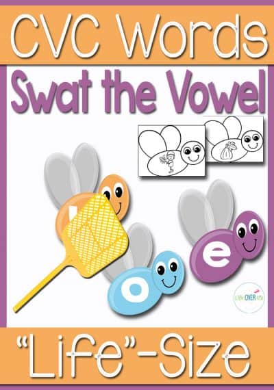Short Vowel Review Game: Swat the Vowel