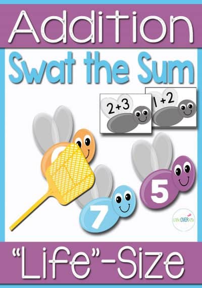 Addition Facts Within 10: Swat the Sum Game - Life Over C's