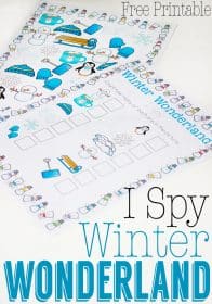 Winter I Spy Printable for Preschoolers - Life Over C's