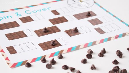 Free Printable Chocolate Fractions Activity Pack for Kids