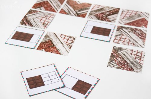 Free Printable Chocolate Fractions Activity Pack for Kids