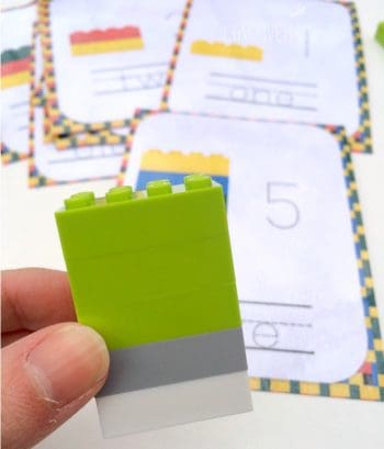 Free Printable LEGO Numbers Counting Cards - Life Over C's