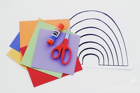 Rainbow Craft for Preschoolers