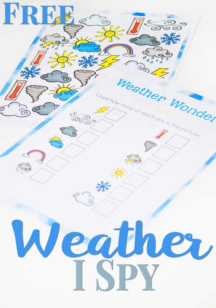 Weather I Spy Counting Activity - Life Over Cs Weather I Spy Counting Activity - Life Over Cs