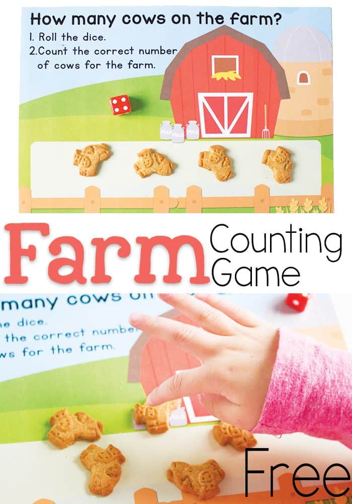 How Many Cows on the Farm Counting Game