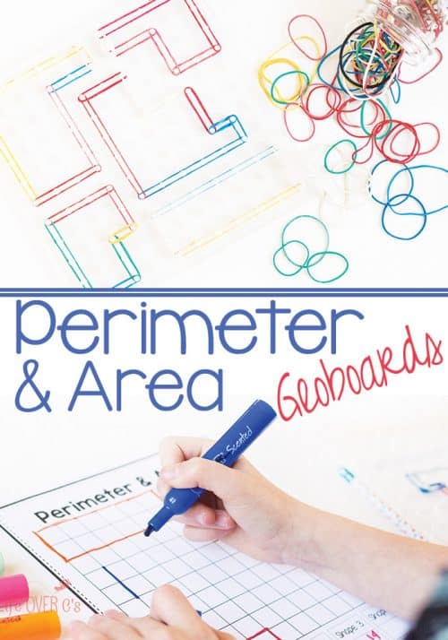 Free Printable Perimeter and Area Geoboard Exploration