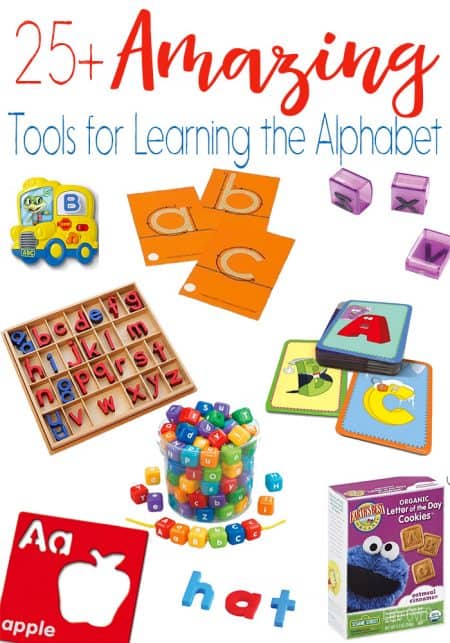 25+ Simple, Fun Alphabet Manipulatives for Kids