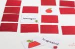 Free Printable Shape Apple Matching Game for Fall - Life Over C's