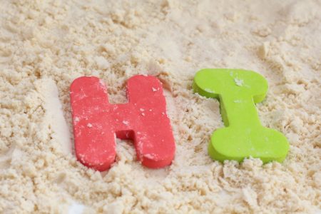 Exciting Cloud Dough Letter Smash Activity