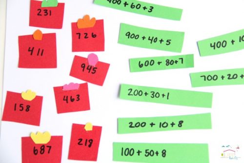 Easy Expanded Form Christmas Tree Activity - Life Over C's