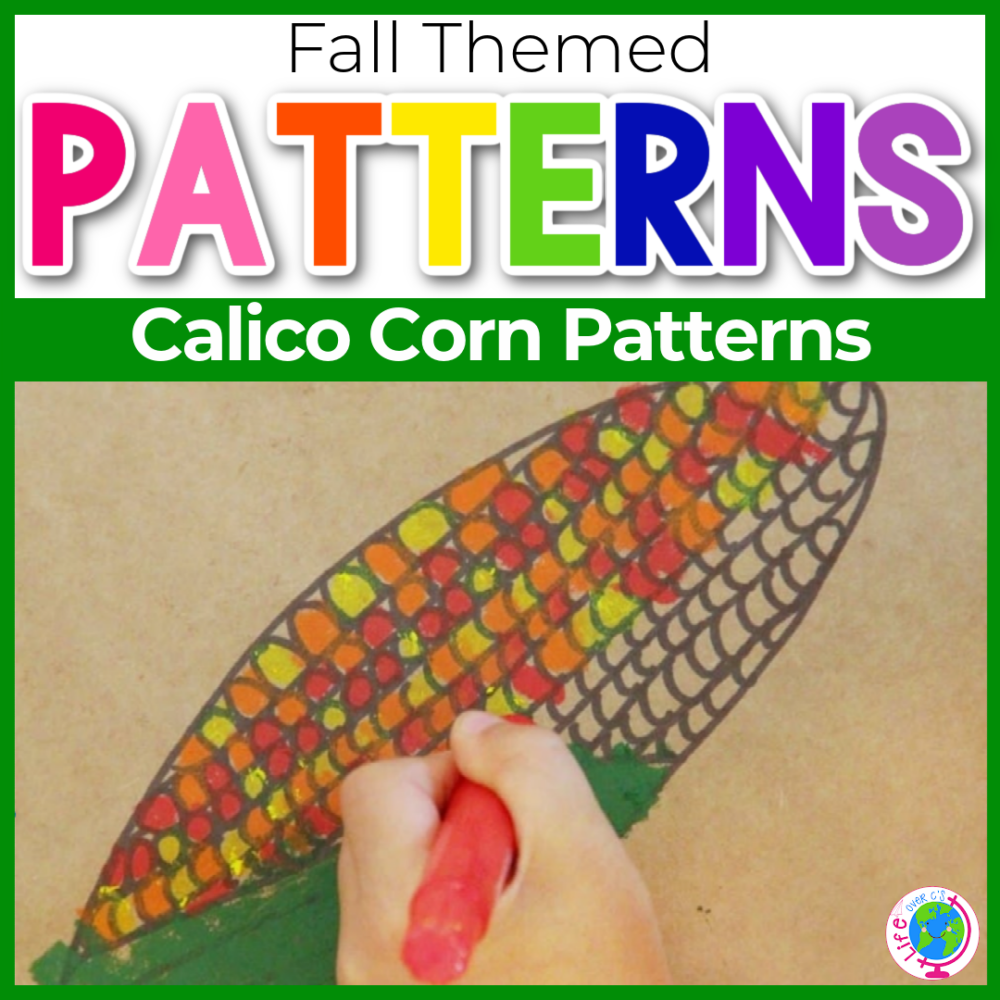 Harvest Corn Pattern Math Art - Life Over C's