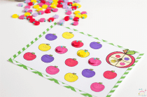 Free Printable Apple Mini Eraser Math Activity Pack