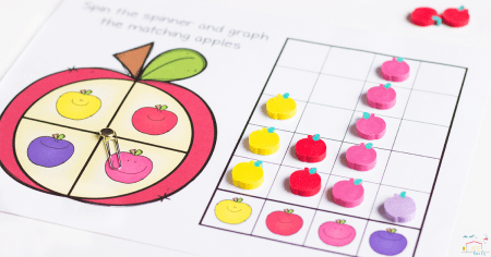 Free Printable Apple Mini Eraser Math Activity Pack
