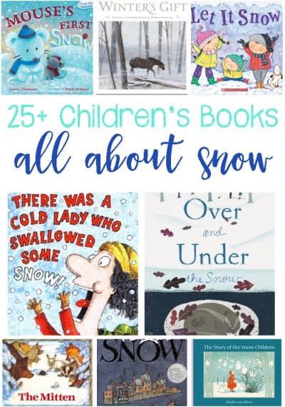 25+ Fun Snow Books For Winter Story Time