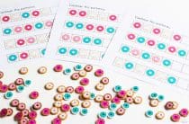 Free Printable Donut Mini Eraser Math Activity Pack