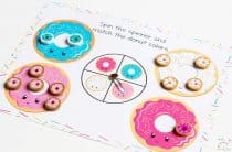 Free Printable Donut Mini Eraser Math Activity Pack