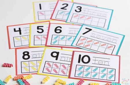 Free Printable Arrow Mini Eraser Math Activity Pack