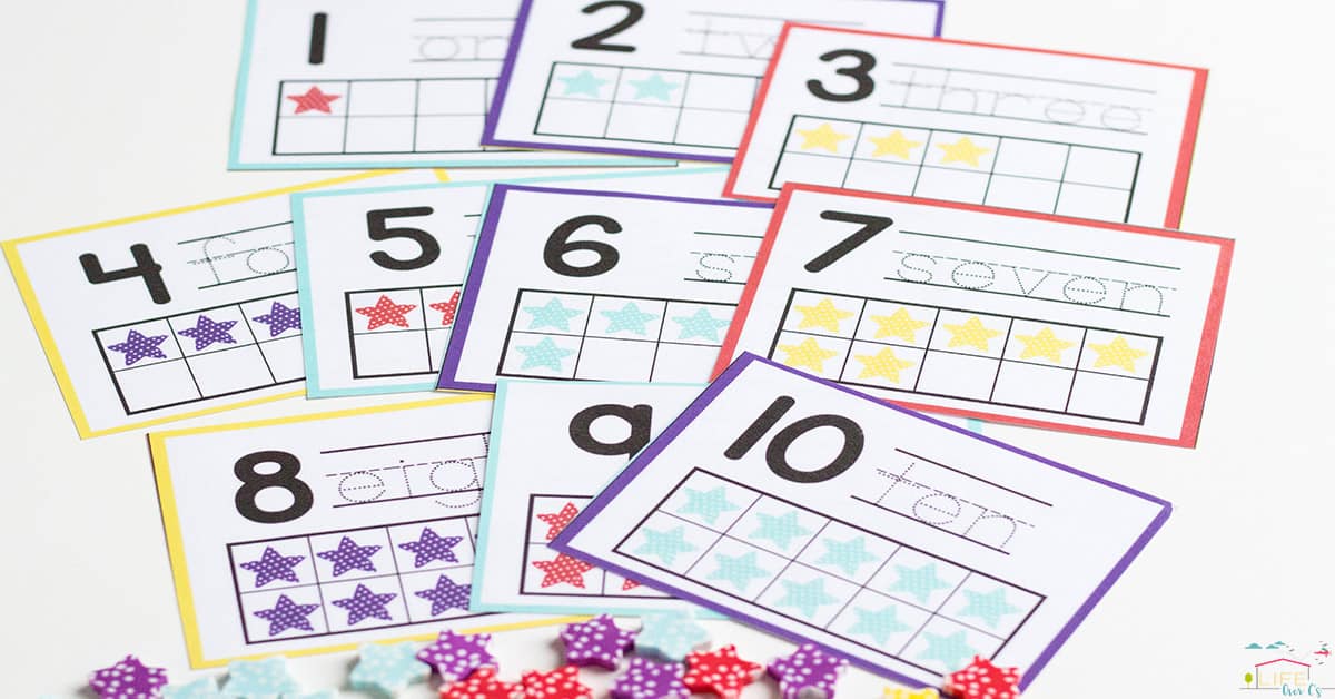 Free Printable Star Mini Eraser Math Pack - Life Over C's