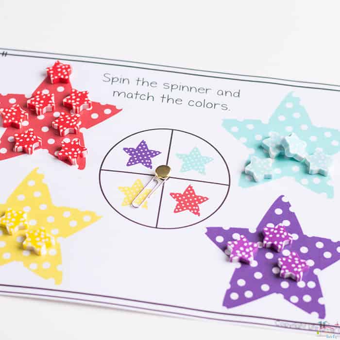 Arrow Mini Eraser Math Activities for Preschoolers