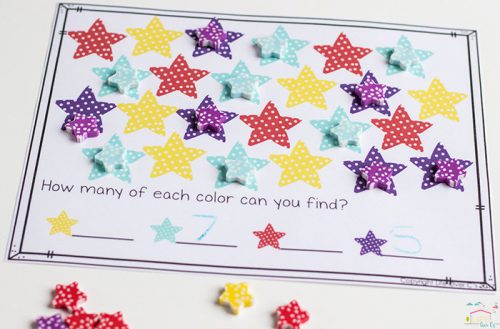 Free Printable Star Mini Eraser Math Pack - Life Over C's
