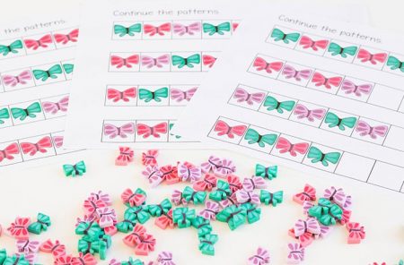 Free Printable Butterfly Mini Eraser Math Activity Pack