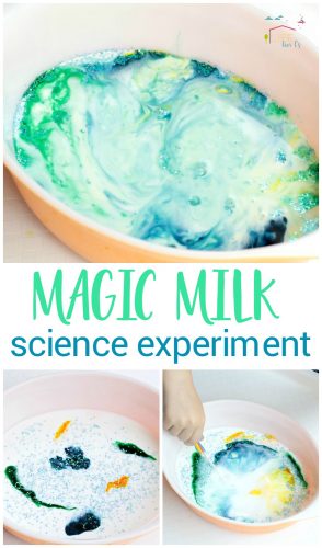Easy Magic Milk Science Experiment for Kids - Life Over C's